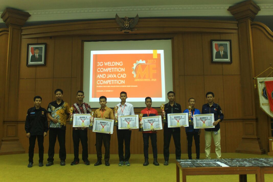 Java CAD & 3G Welding Competition 2017 | Program Studi Pendidikan Teknik Mesin